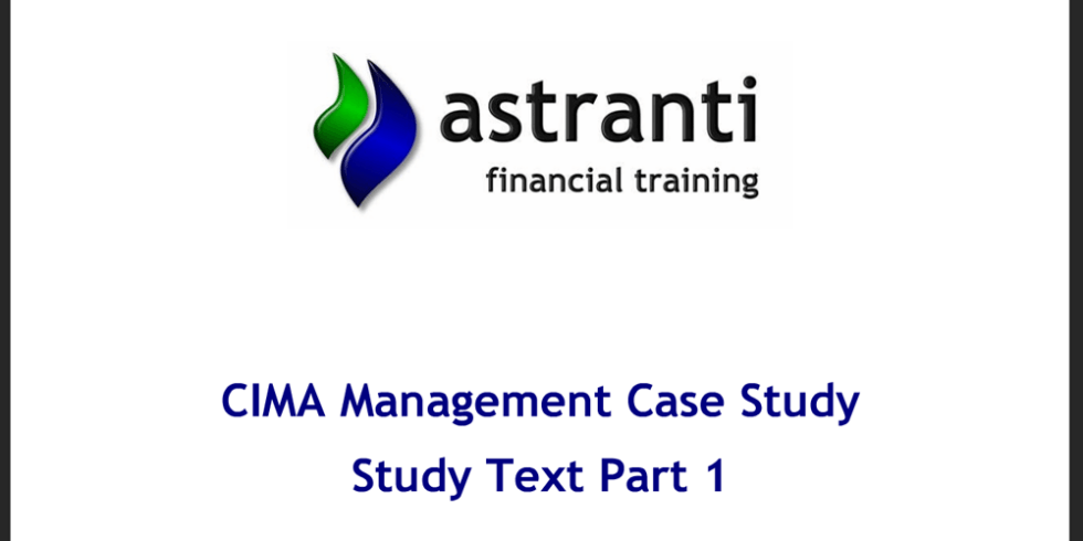 Astranti: CIMA Case Study Free Resources